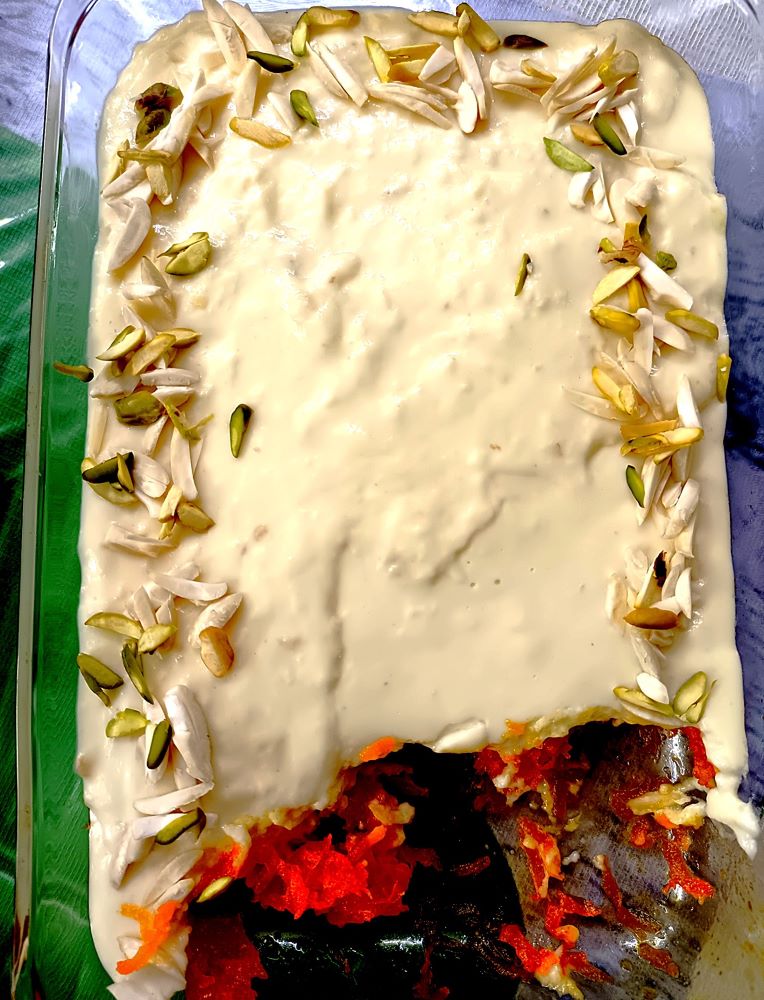 গাজর মালাই – Mahjabeen's kitchen