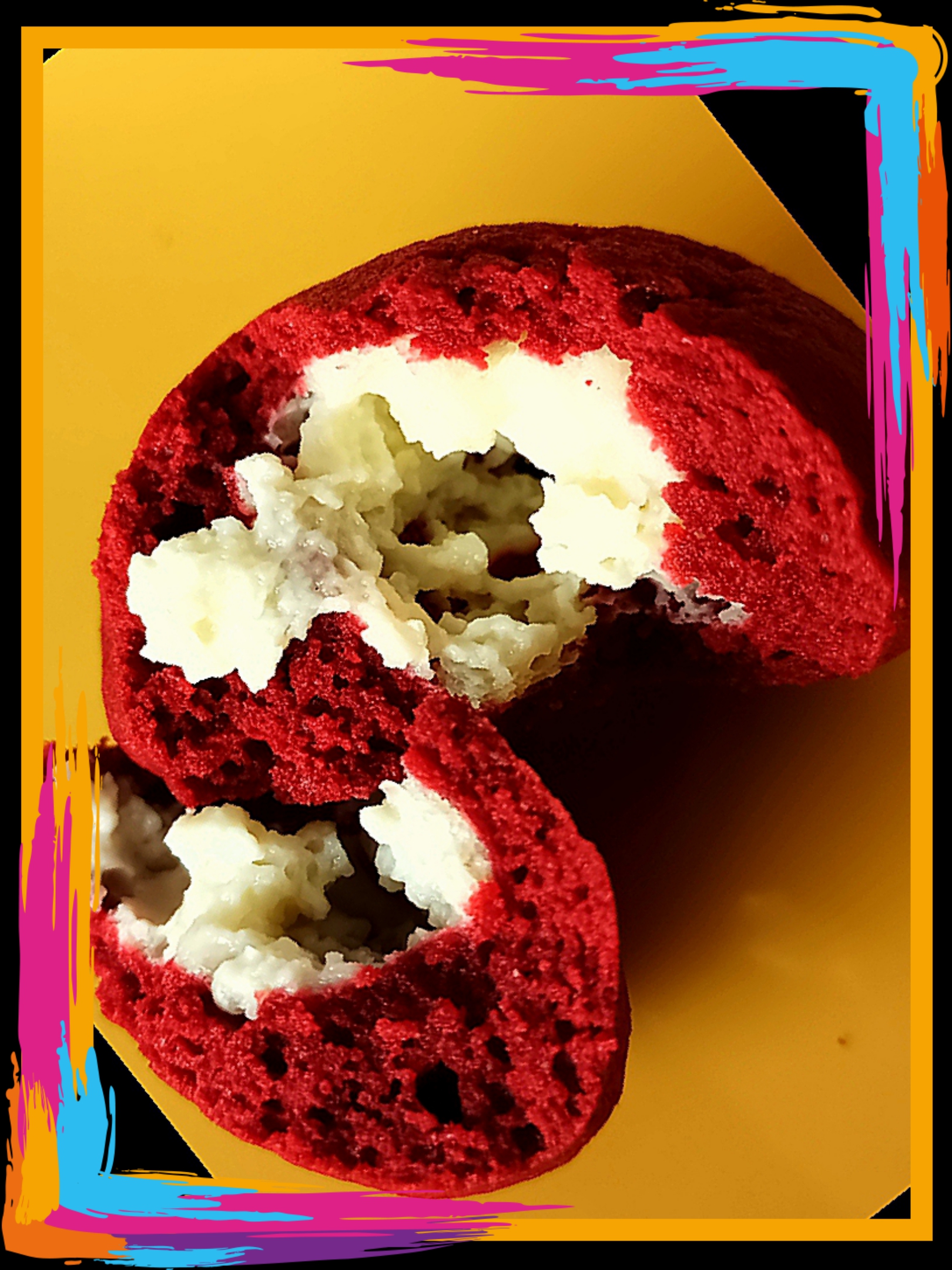 Red Velvet Cream Cheese Cookies – Mahjabeen's kitchen