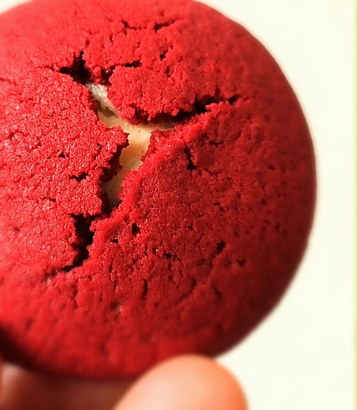 Red Velvet Cream Cheese Cookies – Mahjabeen's kitchen